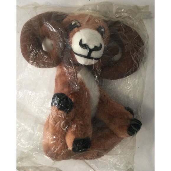 Toys | Vintage Dakin 1975 Stuffed Animal Plush Ram Goat With Horns New ...